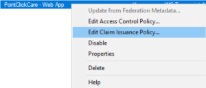 PointClickCare SSO with ADFS - Step by step